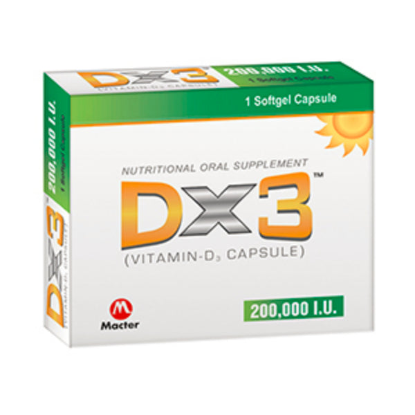 Buy DX3 2 LAC IU CAP Online in Pakistan – Dawa Healthcare