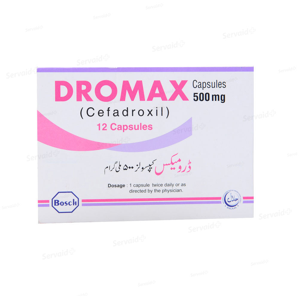 Buy Dromax 500mg Capsules Online In Pakistan – Dawa Healthcare