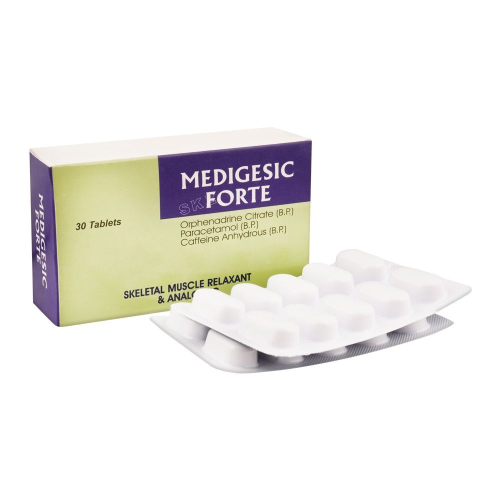 MEDIGESIC FORTE TAB 30S – Dawa Healthcare