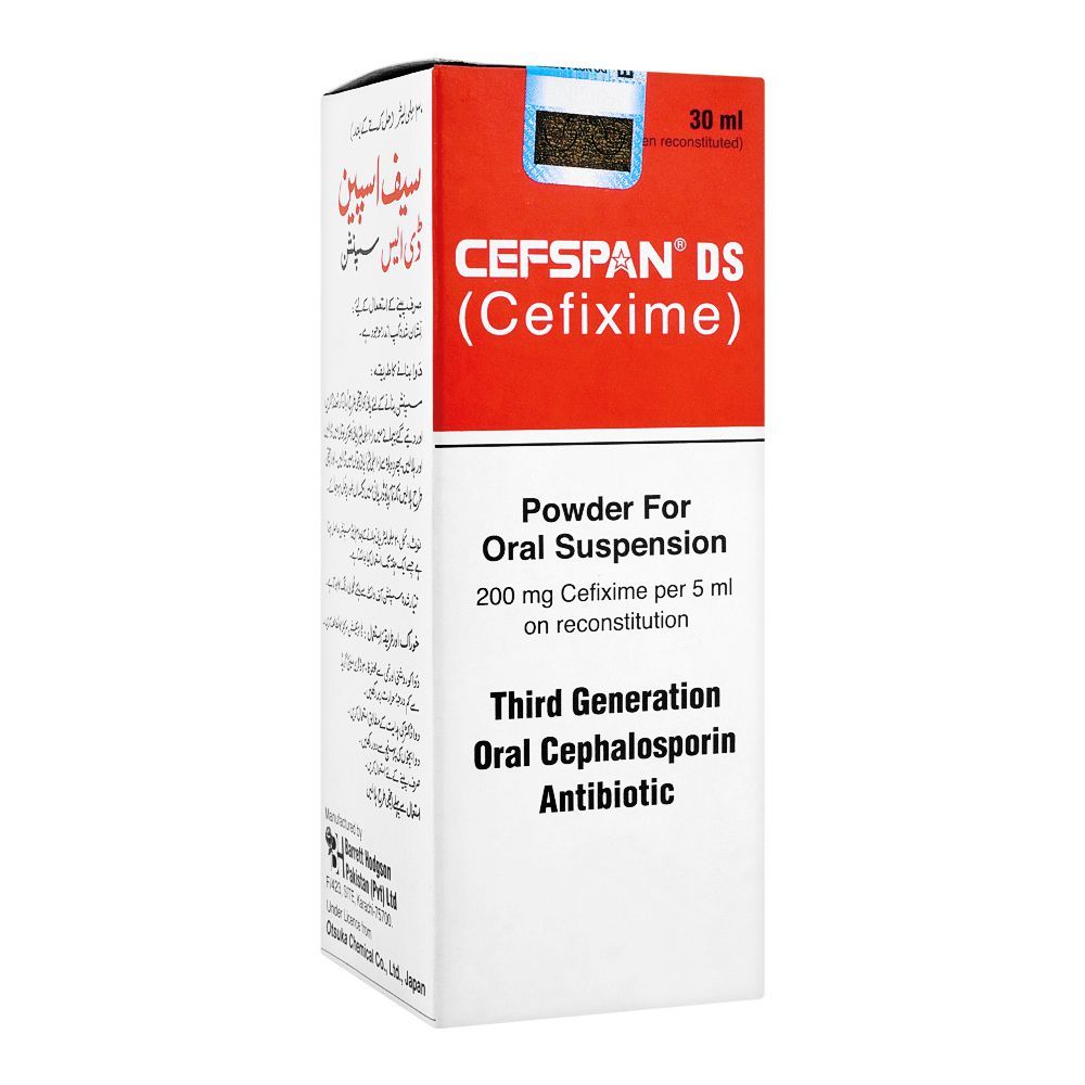 CEFSPAN DS 200MG/5ML SUSP – Dawa Healthcare