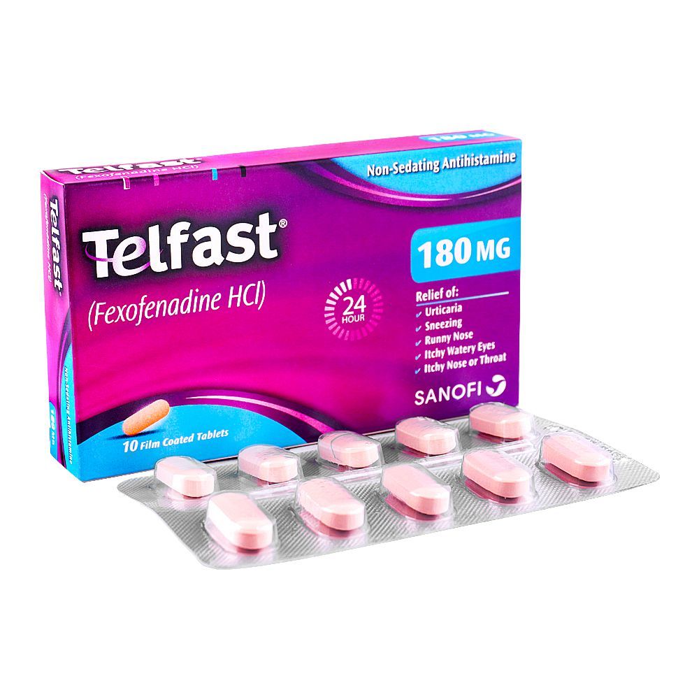 TELFAST 180MG TAB – Dawa Healthcare