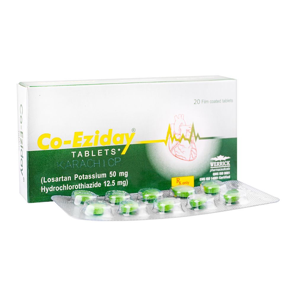 Buy Co-Eziday 50mg Tablet Online in Pakistan – Dawa Healthcare