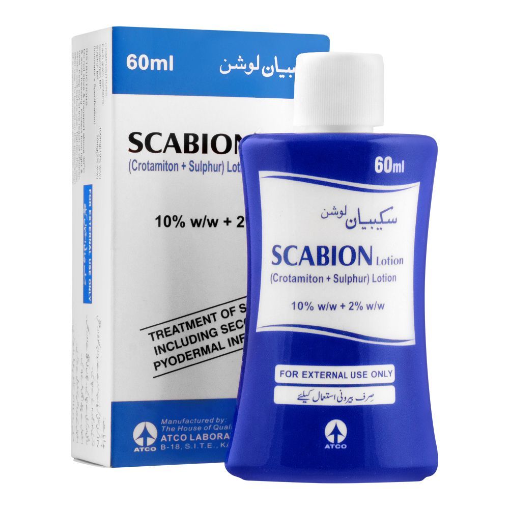 SCABION LOTION 60ML – Dawa Healthcare