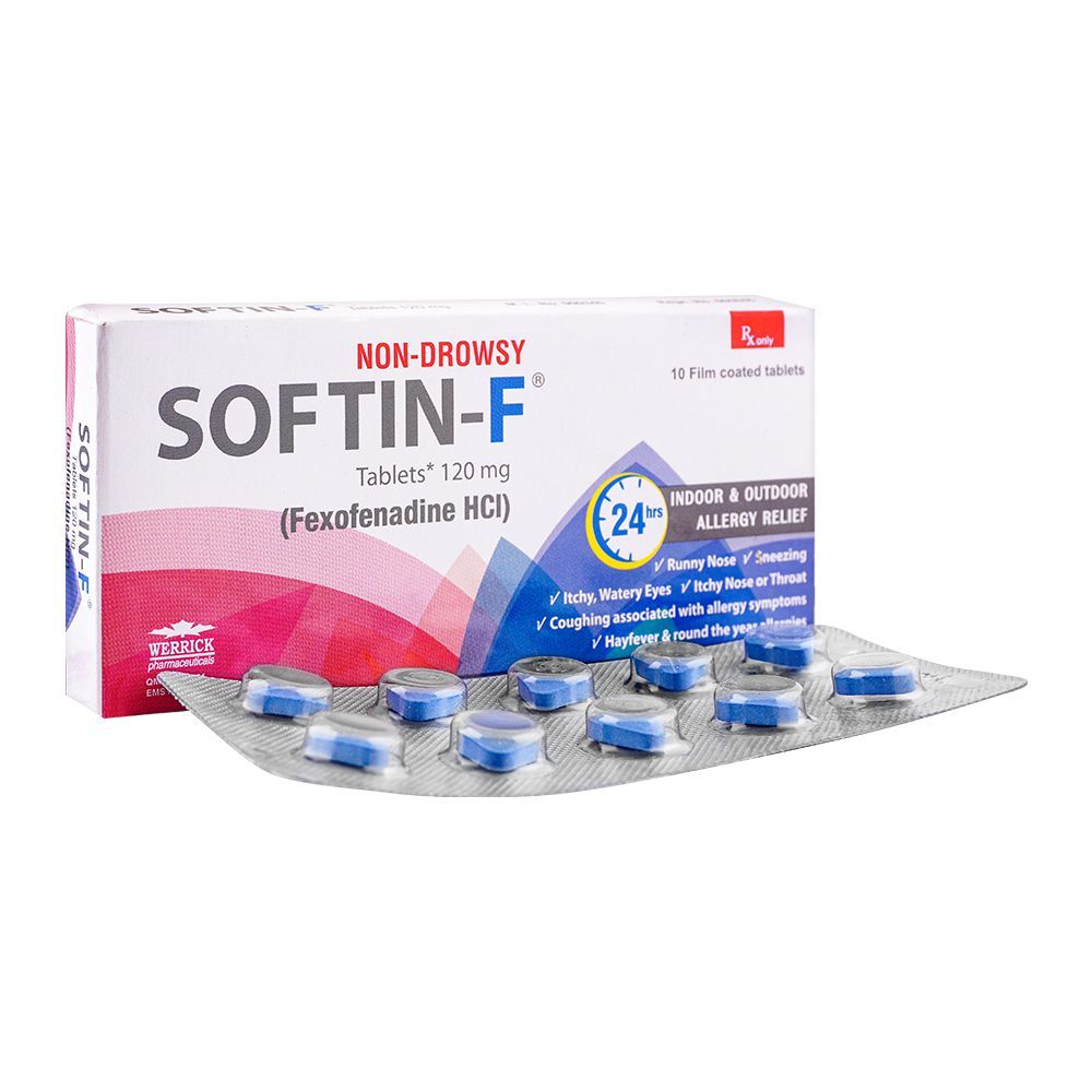 SOFTIN-F 120 MG TAB – Dawa Healthcare