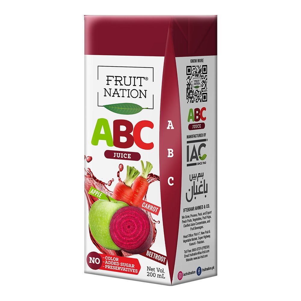 ABC JUICE FRUIT NATION 200ML – Dawa Healthcare