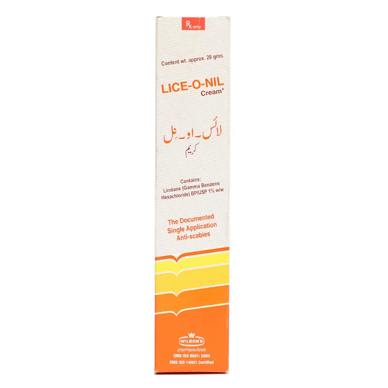 LICE-O-NIL CREAM 20GM – Dawa Healthcare