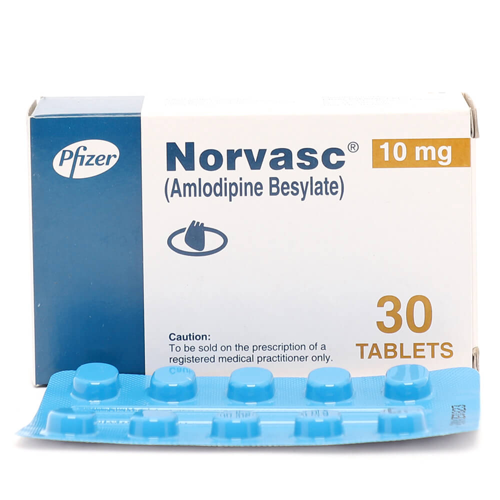 Buy NORVASC 10MG TAB Online in Pakistan – Dawa Healthcare