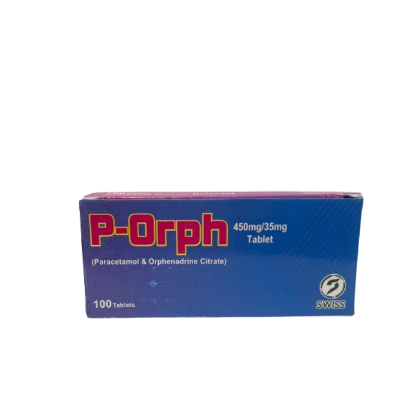 P-ORPH 450MG/35MG TAB 100S – Dawa Healthcare