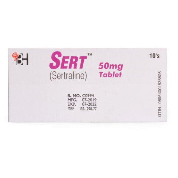 Buy Sert 50mg Tablet Online in Pakistan – Dawa Healthcare