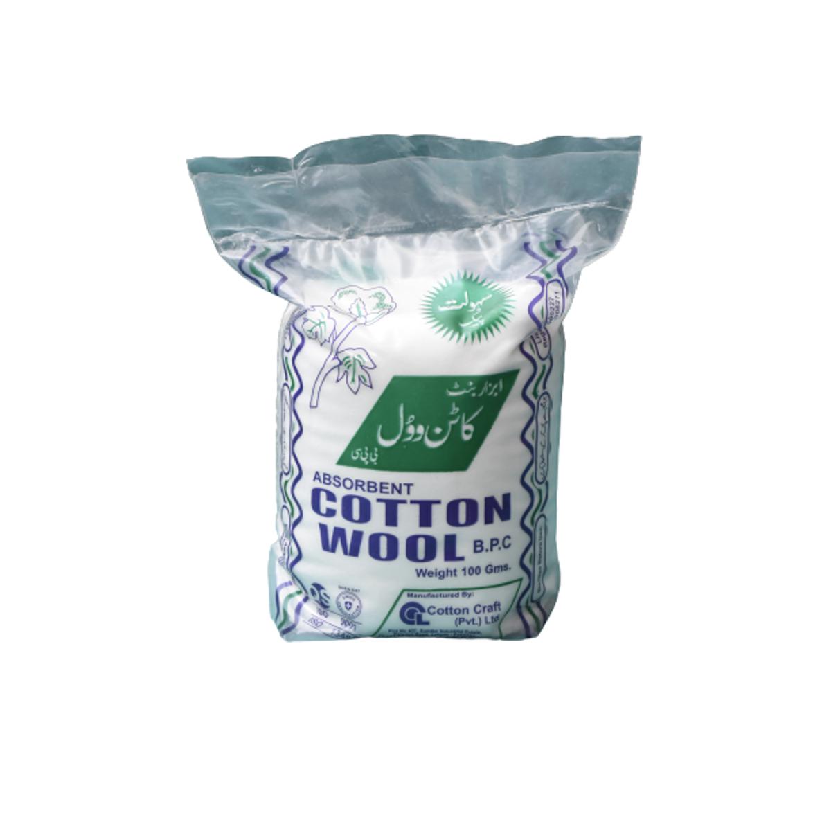 COTTON WOOL 100GM (CRAFT) – Dawa Healthcare