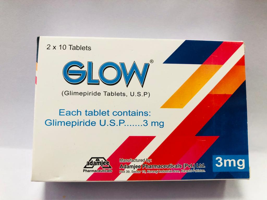 GLOW 3MG TAB – Dawa Healthcare