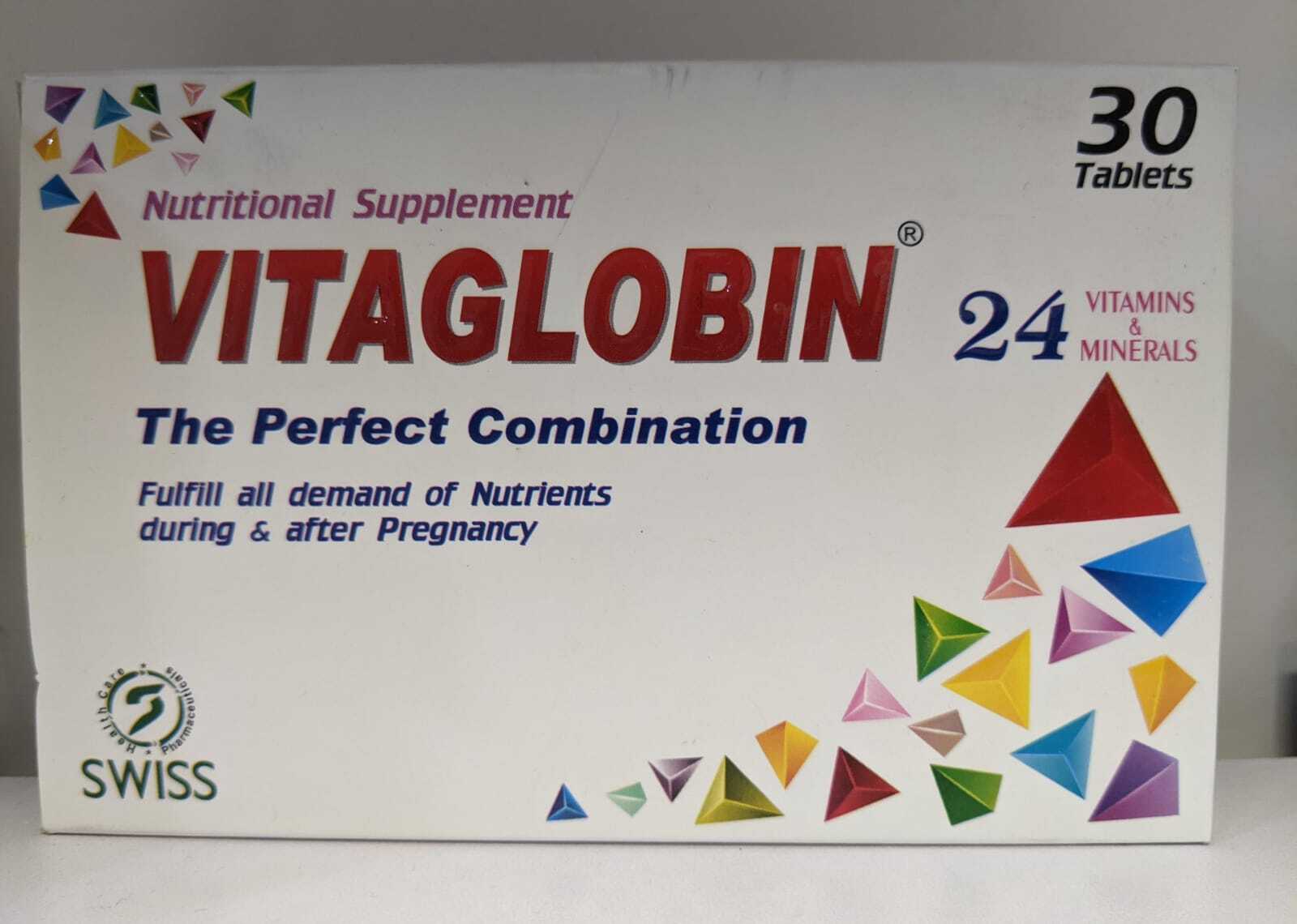 VITAGLOBIN TABLET – Dawa Healthcare