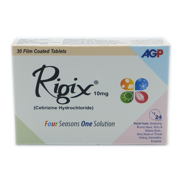 RIGIX 10MG TAB 30S – Dawa Healthcare