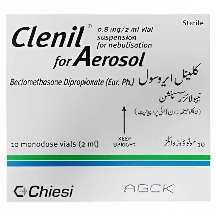 Buy Clenil Aerosol Neb 10s Online in Pakistan – Dawa Healthcare
