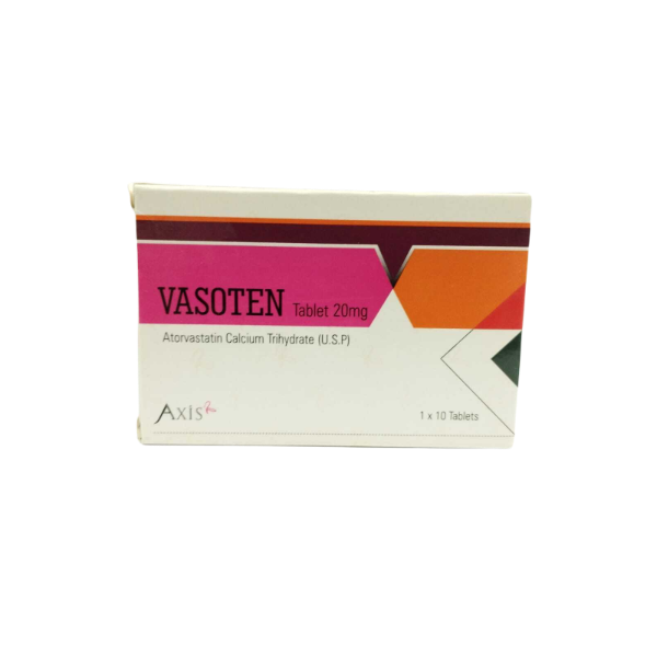 VASOTEN 20MG 10S – Dawa Healthcare