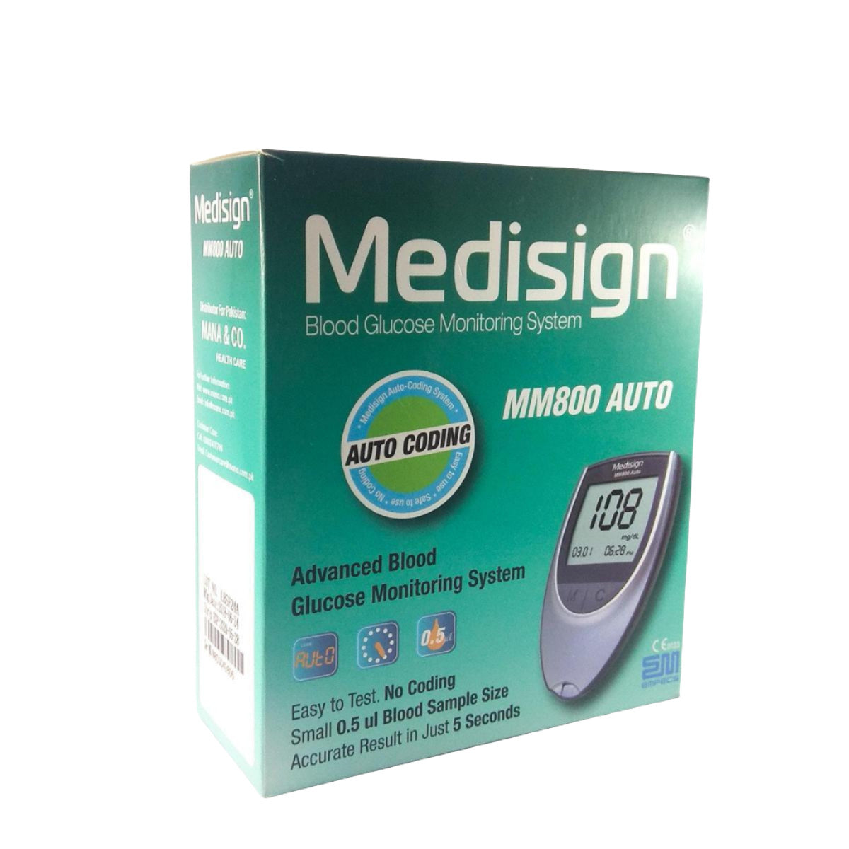 Buy MEDISIGN GLUCOMETER MM8800 Online – Dawa Healthcare