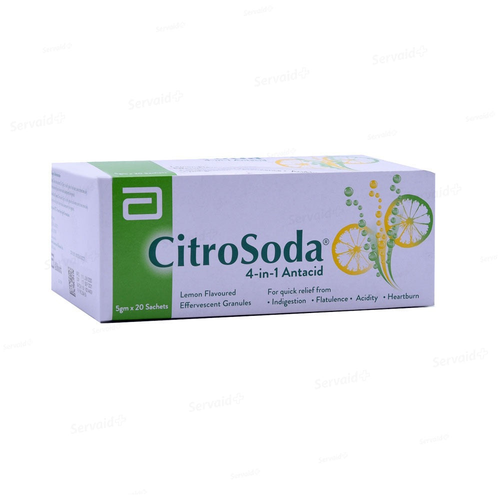 Buy Citro Soda 5gm Sachet (20s) Online In Pakistan – Dawa Healthcare