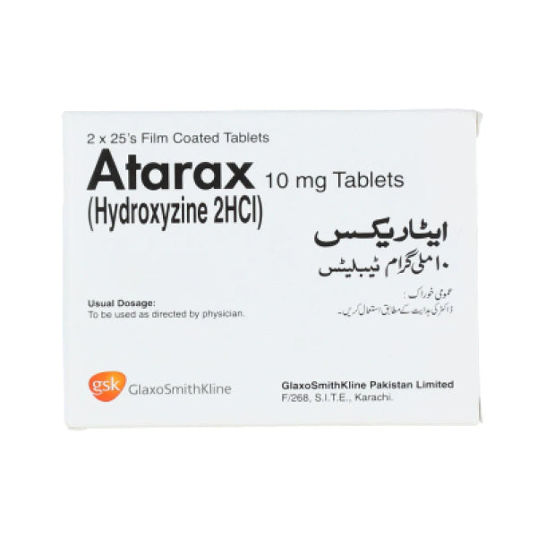 ATARAX 10MG TAB – Dawa Healthcare