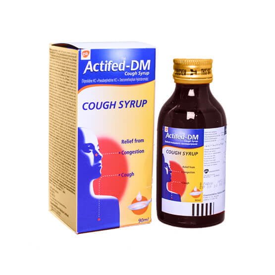 ACTIFED DM SYRUP 90ML – Dawa Healthcare