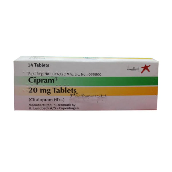 CIPRAM 20MG TAB – Dawa Healthcare