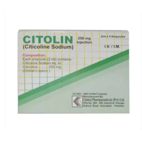 CITOLIN 250MG/2ML INJ – Dawa Healthcare