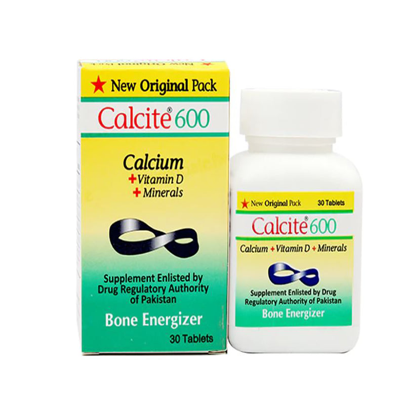 CALCITE 600MG TAB 30S – Dawa Healthcare