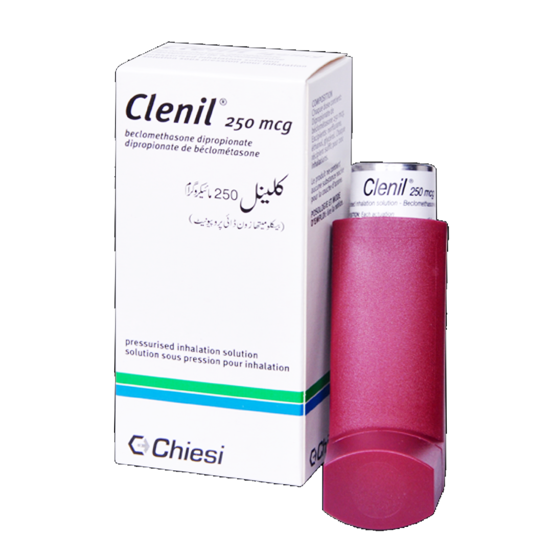 CLENIL 250MCG INHALER – Dawa Healthcare