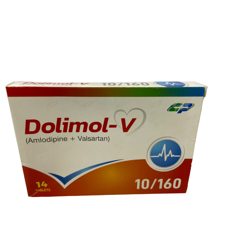 DOLIMOL-V 10MG+160MG TAB – Dawa Healthcare