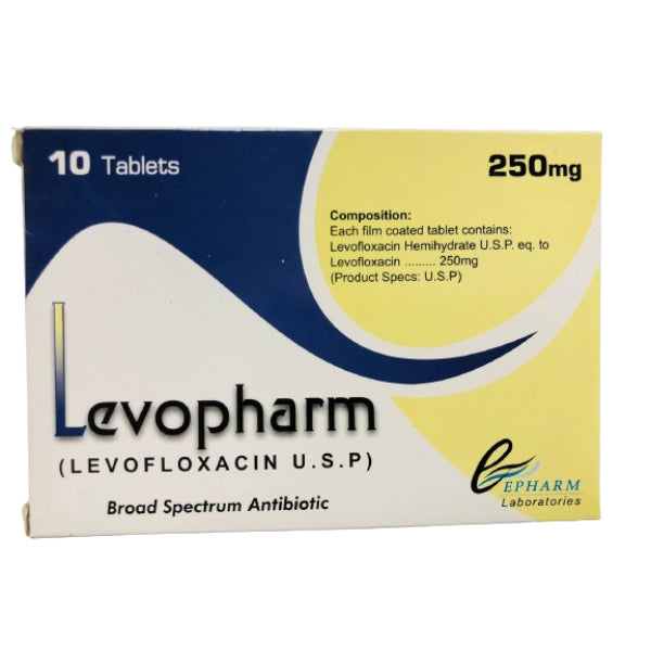 LEVOPHARM 250MG TAB – Dawa Healthcare