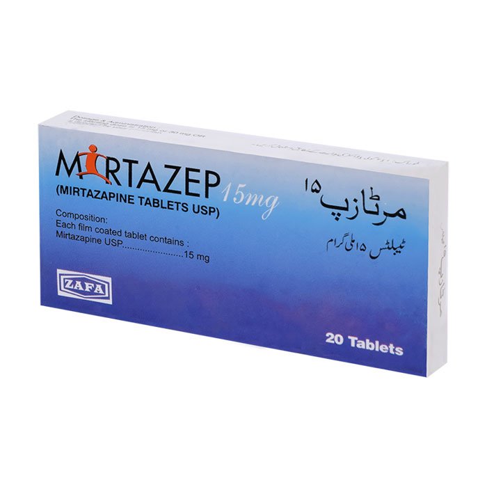 Buy Mirtazep 15mg Tab Online In Pakistan – Dawa Healthcare
