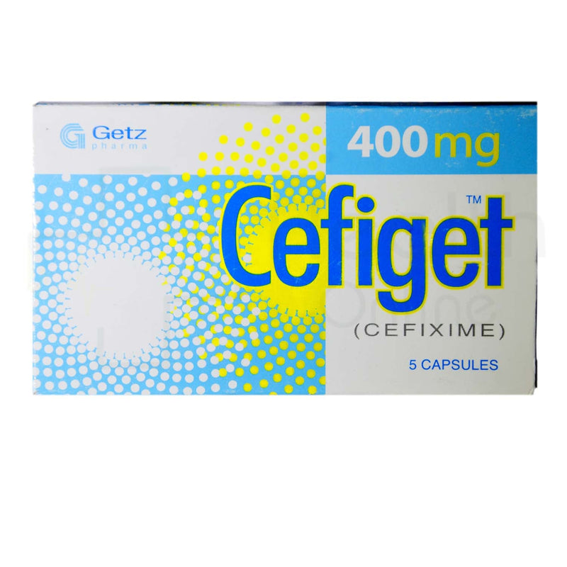 CEFIGET 400MG CAP – Dawa Healthcare