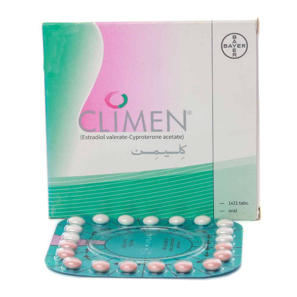 CLIMEN 2MG+1MG TAB – Dawa Healthcare