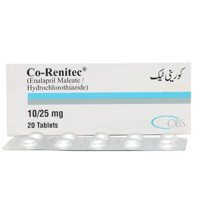 CO-RENITEC 10MG+25MG TAB – Dawa Healthcare