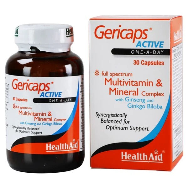 Health Aid Gericaps Active Capsules Price In Pakistan – Dawa Healthcare