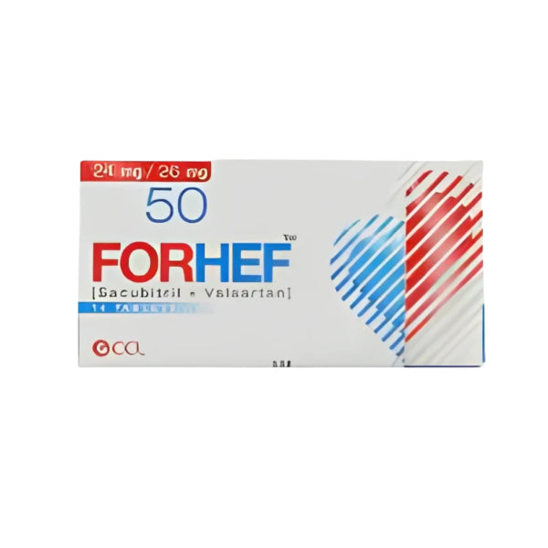 Buy FORHEF 50MG (24MG/26MG) TAB 14S Online in Pakistan – Dawa Healthcare