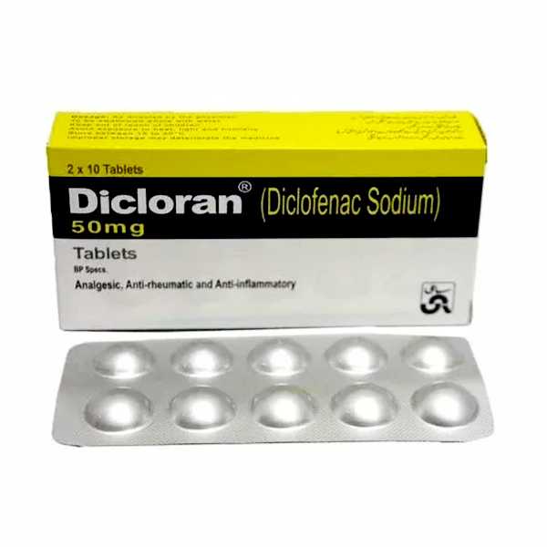 DICLORAN 50MG TAB 30S – Dawa Healthcare