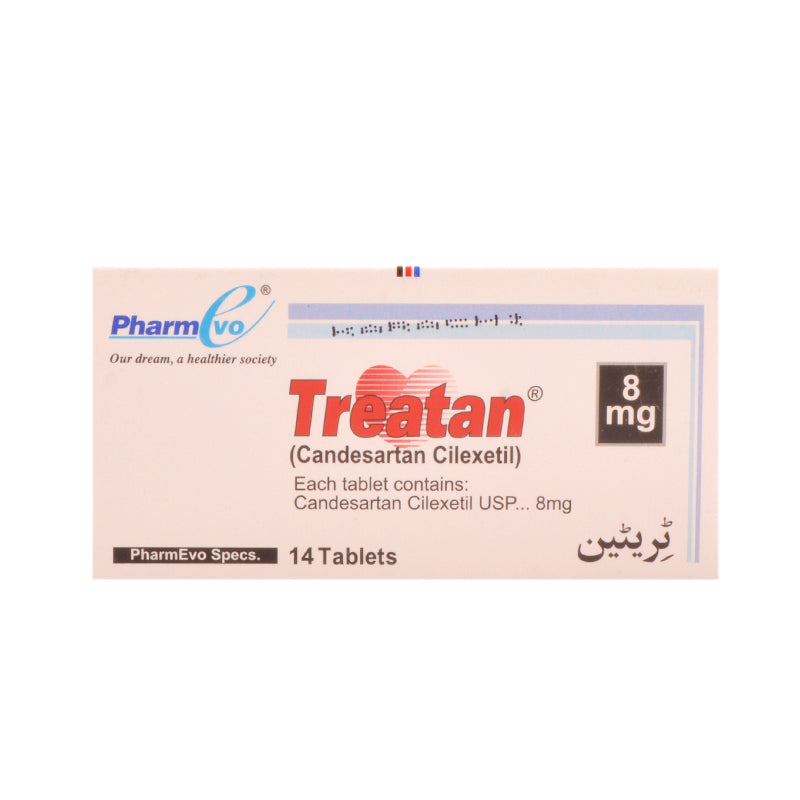 Buy TREATAN 8MG TAB Online in Pakistan – Dawa Healthcare
