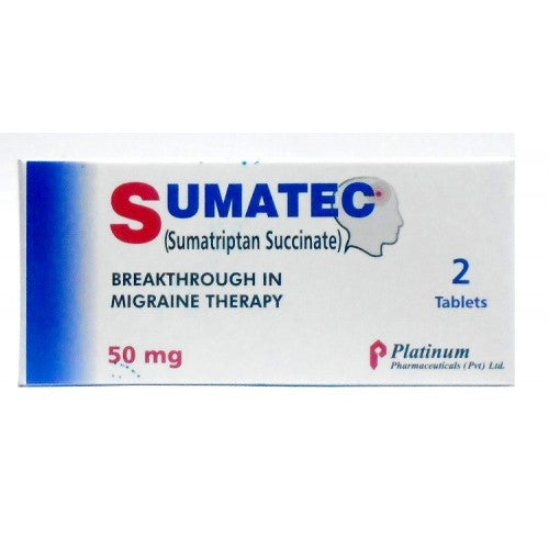 SUMATEC 50MG TAB – Dawa Healthcare