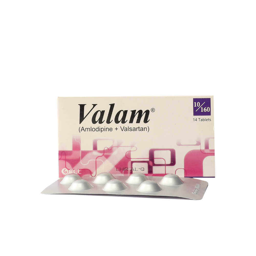 VALAM 10MG+160MG TAB – Dawa Healthcare