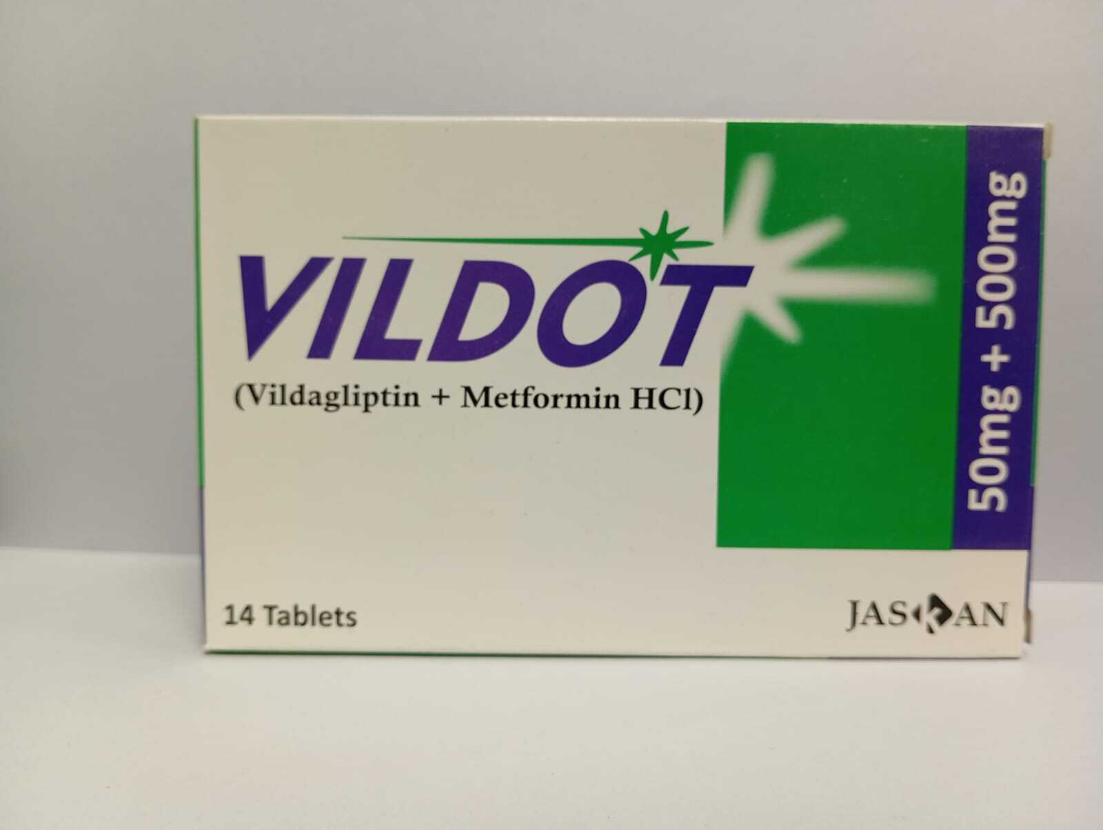Buy Vildot 50/500 Mg Tablet Online In Pakistan – Dawa Healthcare