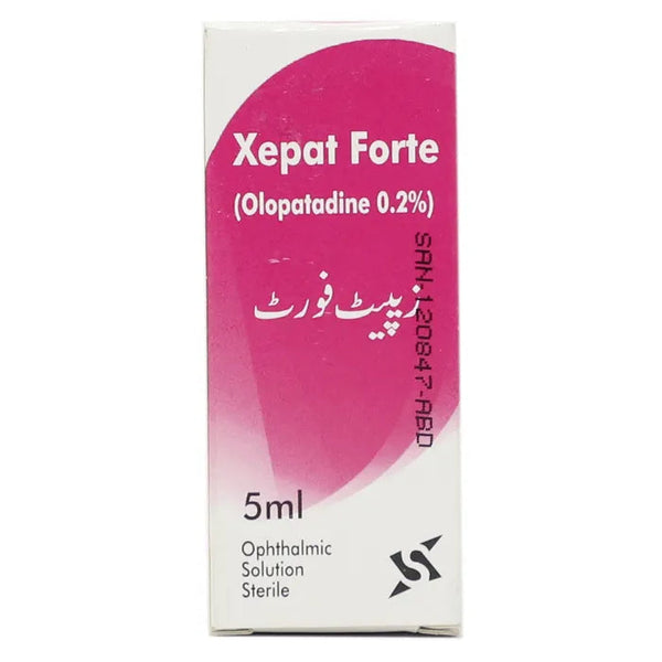 Buy XEPAT FORTE 0.2% EYE DROPS Online In Pakistan – Dawa Healthcare