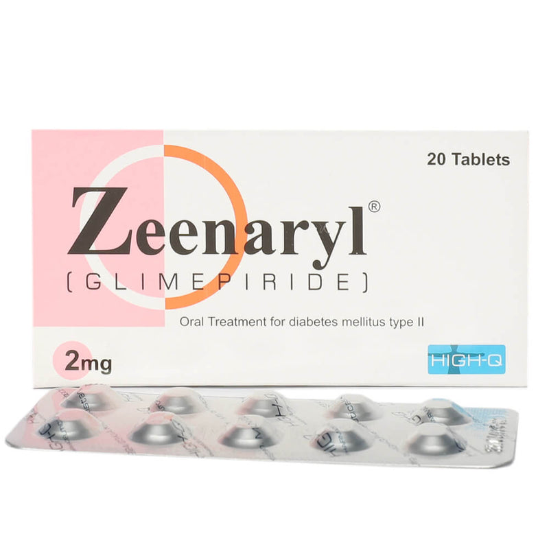 ZEENARYL 2MG TAB – Dawa Healthcare