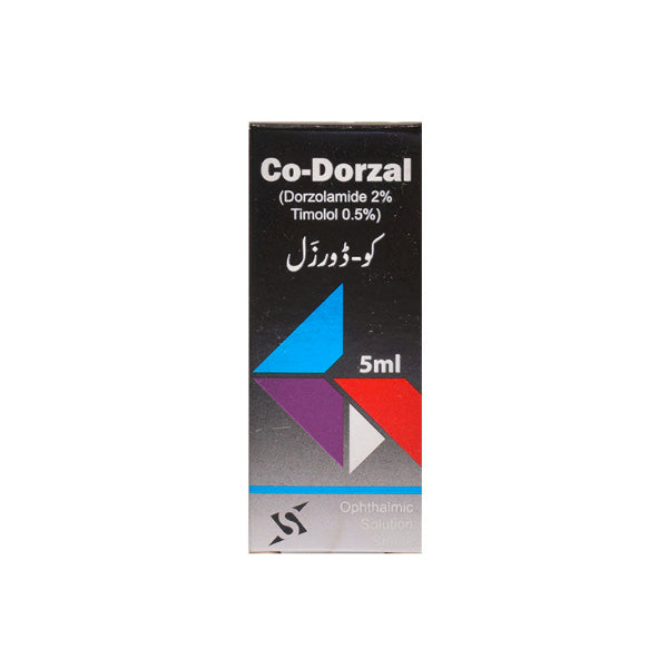 Buy CO-DORZAL 2%+0.5% EYE DROPS Online in Pakistan – Dawa Healthcare