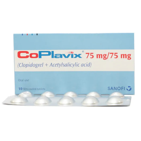 Buy Co-plavix 75/75 Mg Tab Online In Pakistan – Dawa Healthcare