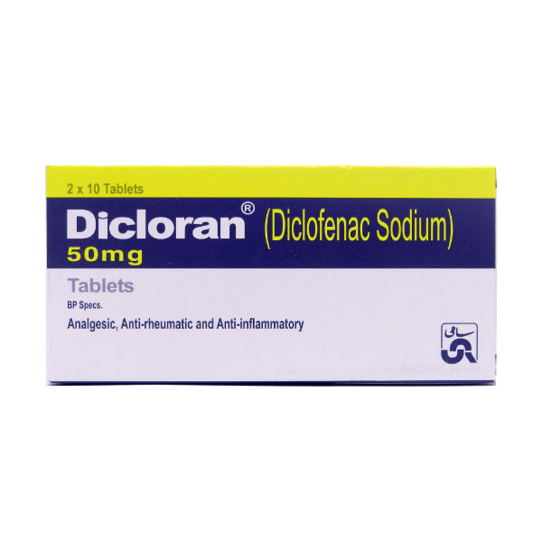 DICLORAN 50MG TAB – Dawa Healthcare