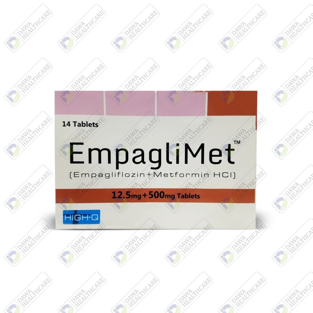 Buy Empaglimet 12.5mg + 500mg Tab Online In Pakistan – Dawa Healthcare