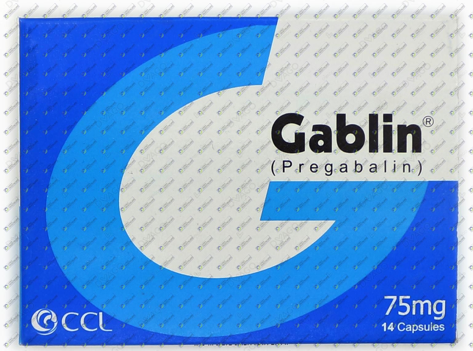 GABLIN 75MG CAP – Dawa Healthcare
