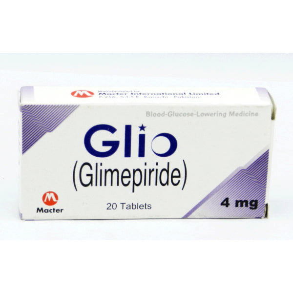 GLIO 4MG TAB – Dawa Healthcare