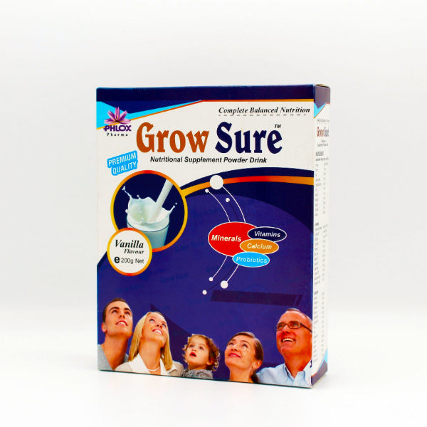 GROW SURE MILK 210GM – Dawa Healthcare