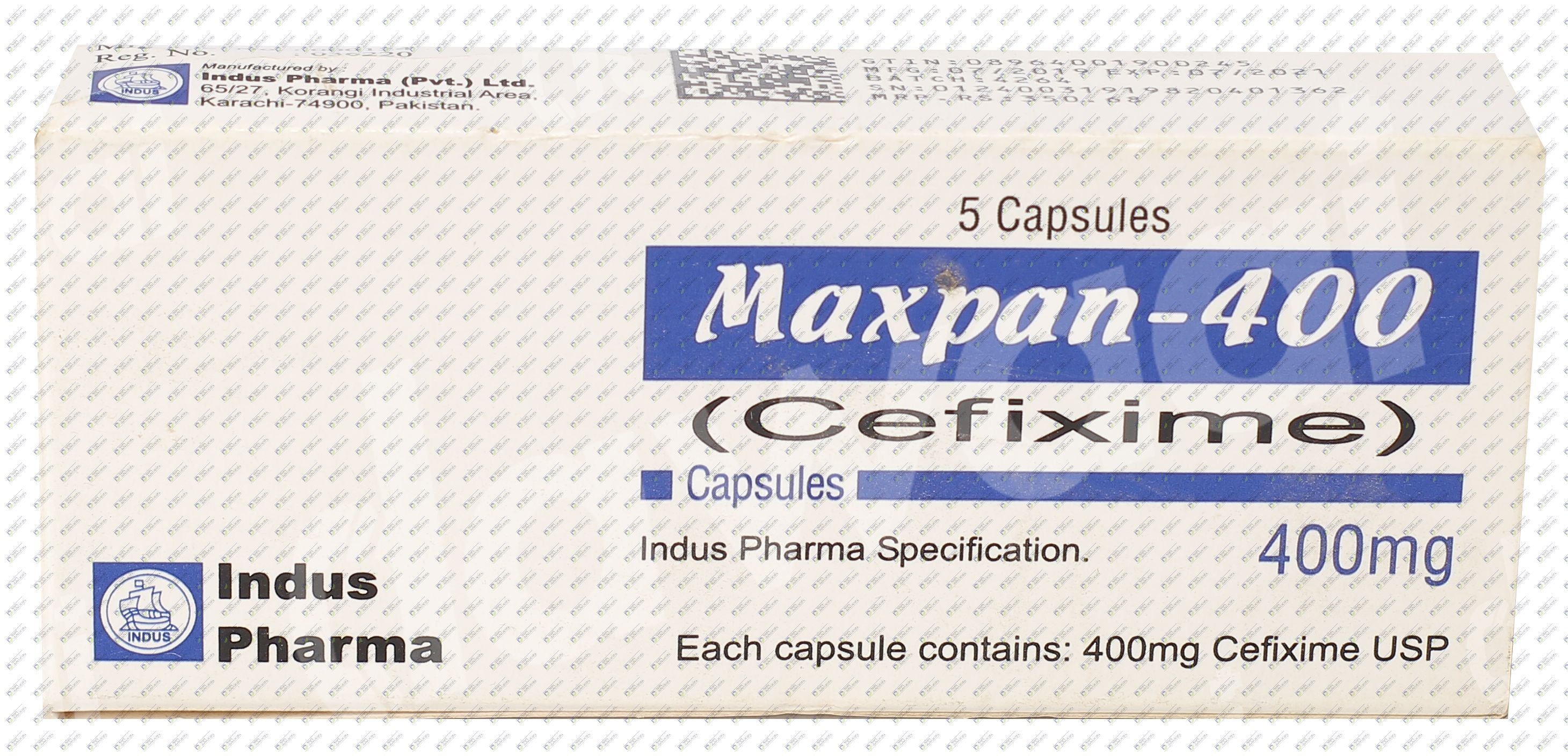MAXPAN 400MG CAP – Dawa Healthcare